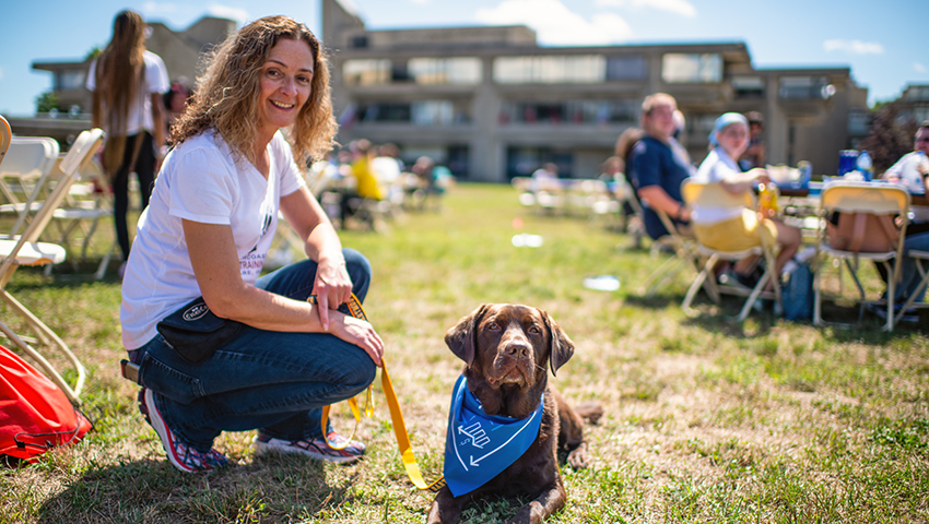2022: Sandy McConnell '97: Canine Corsair trainer | UMass Dartmouth ...