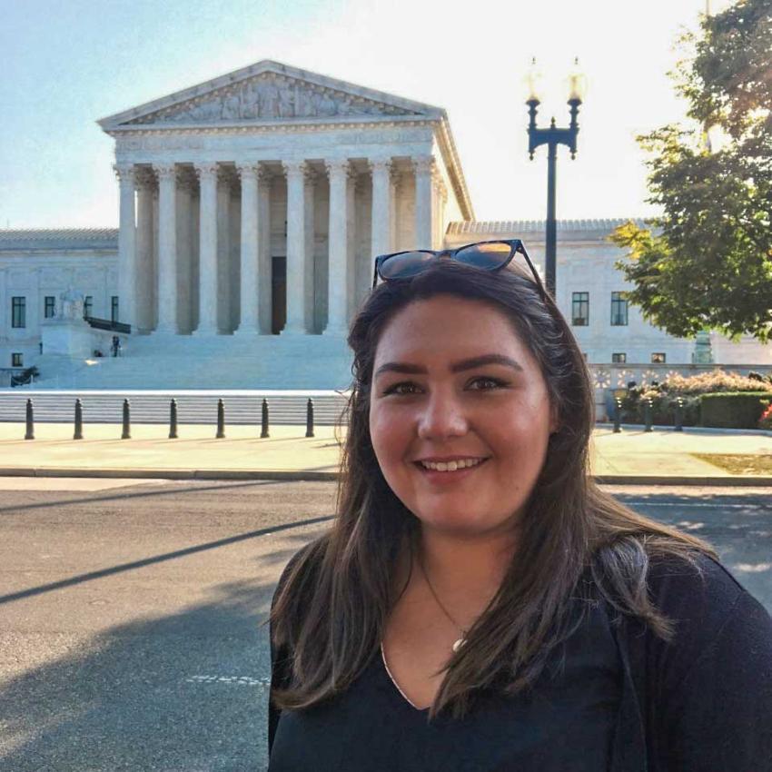 2020: Alexandria Murphy, JD ’21 witnesses Supreme Court history as she ...