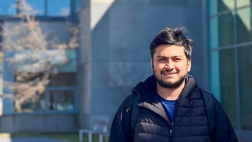 2023: Rahul Chaube '23: On the forefront of tech | UMass Dartmouth Features