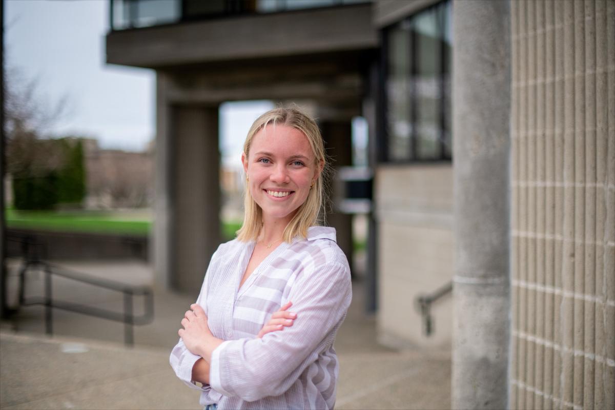 2024: Maggie McCafferty '24, '25: Leading in the lab and on the field ...